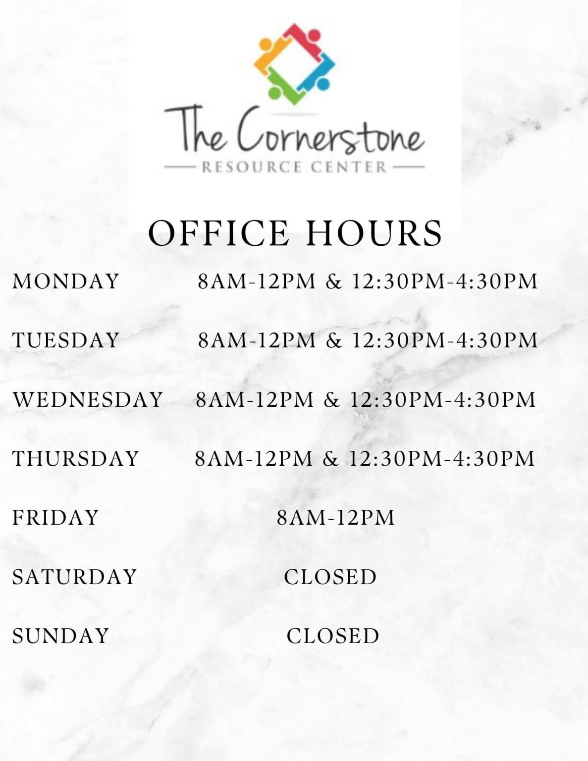 The Cornerstone Resource Center